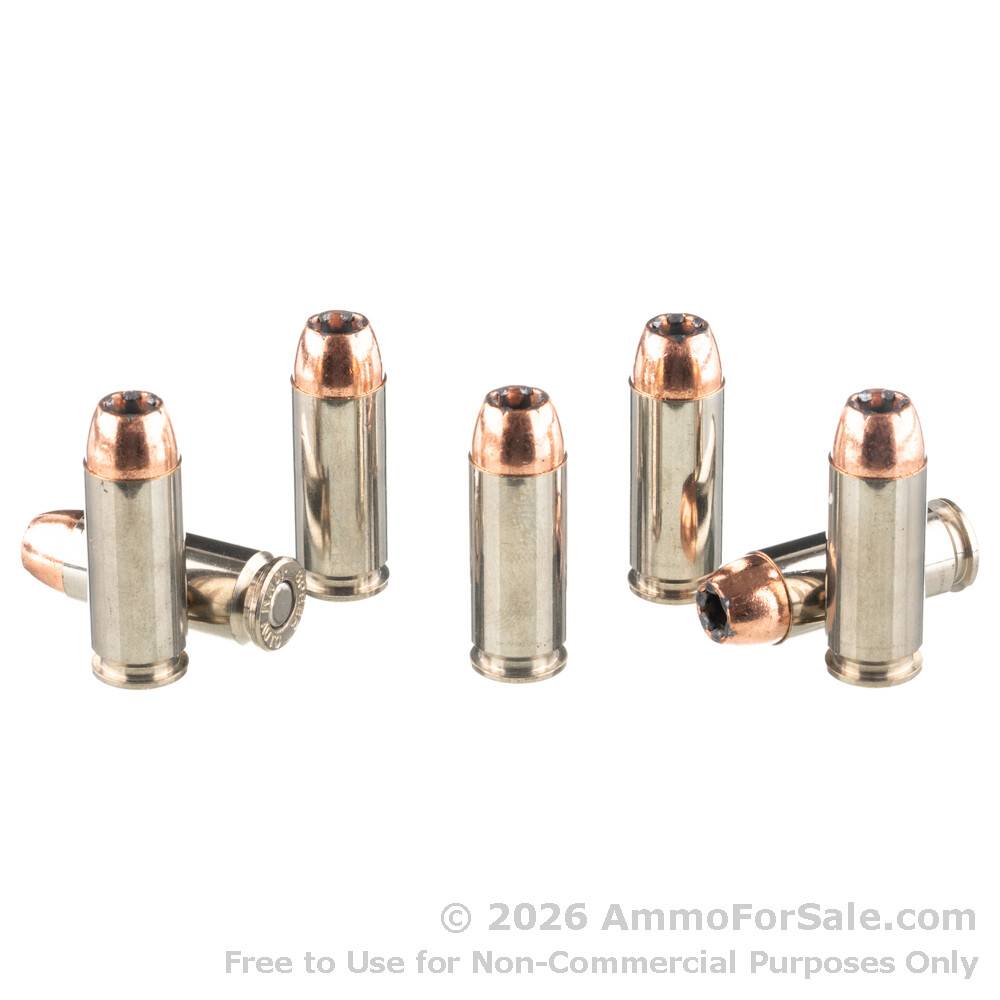200 Rds 200gr JHP 10mm Ammo by Speer Gold Dot