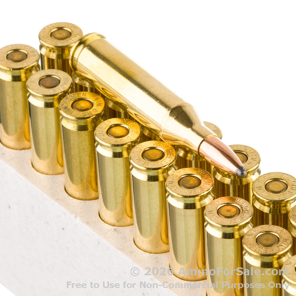 200 Rounds of Discount 80gr JSP .243 Win Ammo For Sale by Winchester