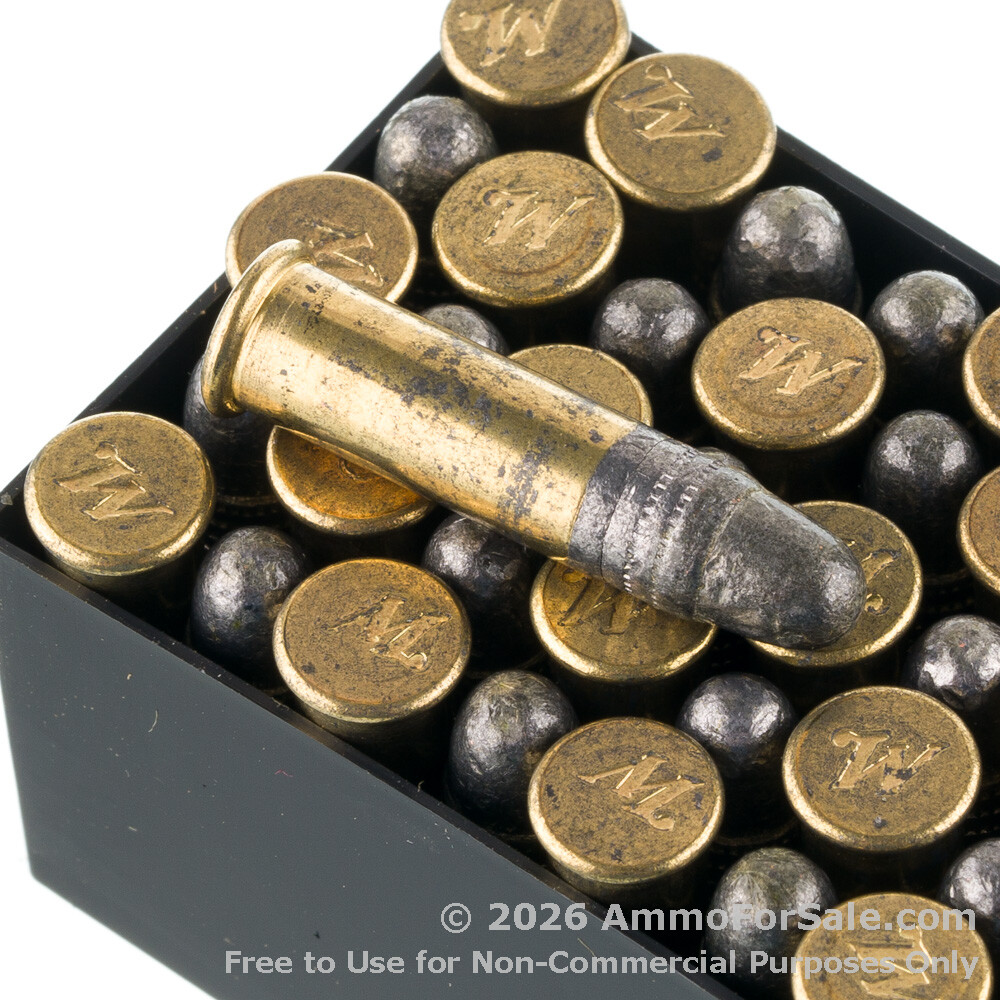5000 Rounds of 40gr LRN .22 LR Ammo by Winchester USA