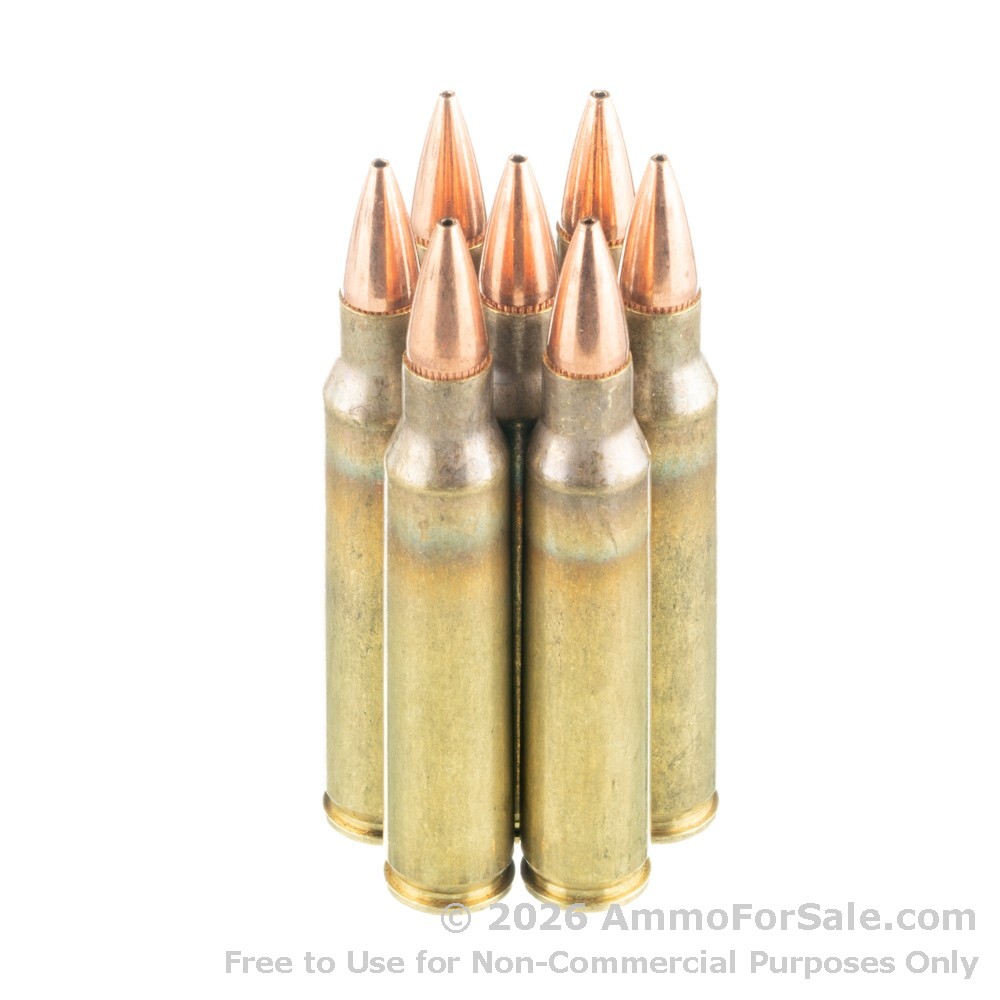 500 Rounds of 55gr HP Match 5.56x45 Ammo by Hornady Frontier