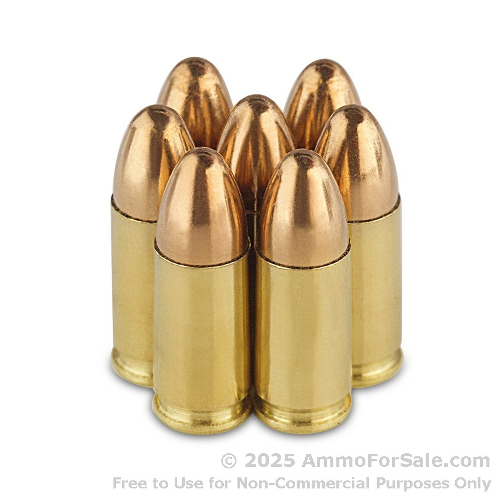 1000 Rounds of Discount 124gr FMJ 9mm Ammo For Sale by IMI