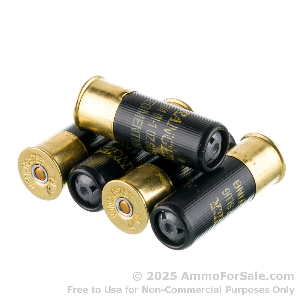 5 Rounds of Discount 1 ounce segmented rifled slug 12ga Ammo For Sale ...