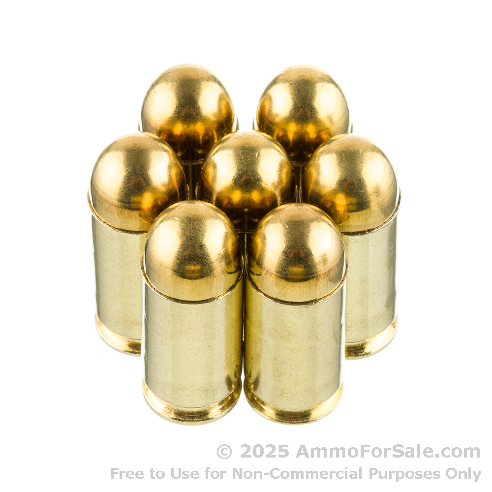 50 Rounds of Discount 230gr FMJ .45 ACP Ammo For Sale by Wolf