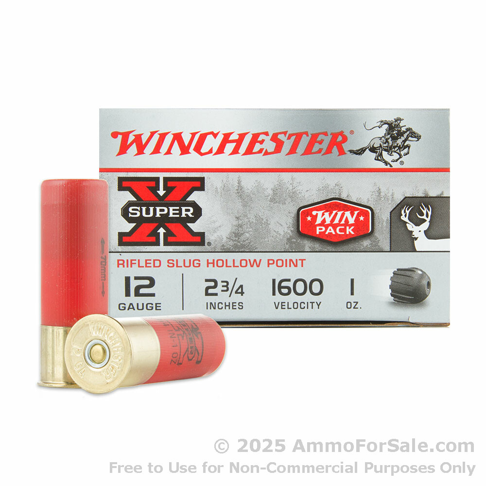 150 Rounds of Discount 1 ounce Rifled Slug 12ga Ammo For Sale by ...