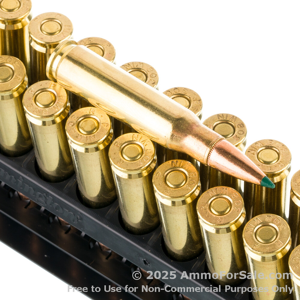 20 Rounds of Discount 180gr Polymer Tipped .308 Win Ammo For Sale by ...