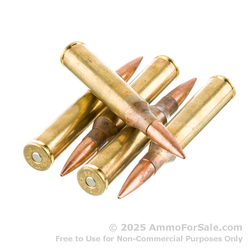 20 Rounds of Discount 250gr HPBT MatchKing .338 Lapua Magnum Ammo For ...