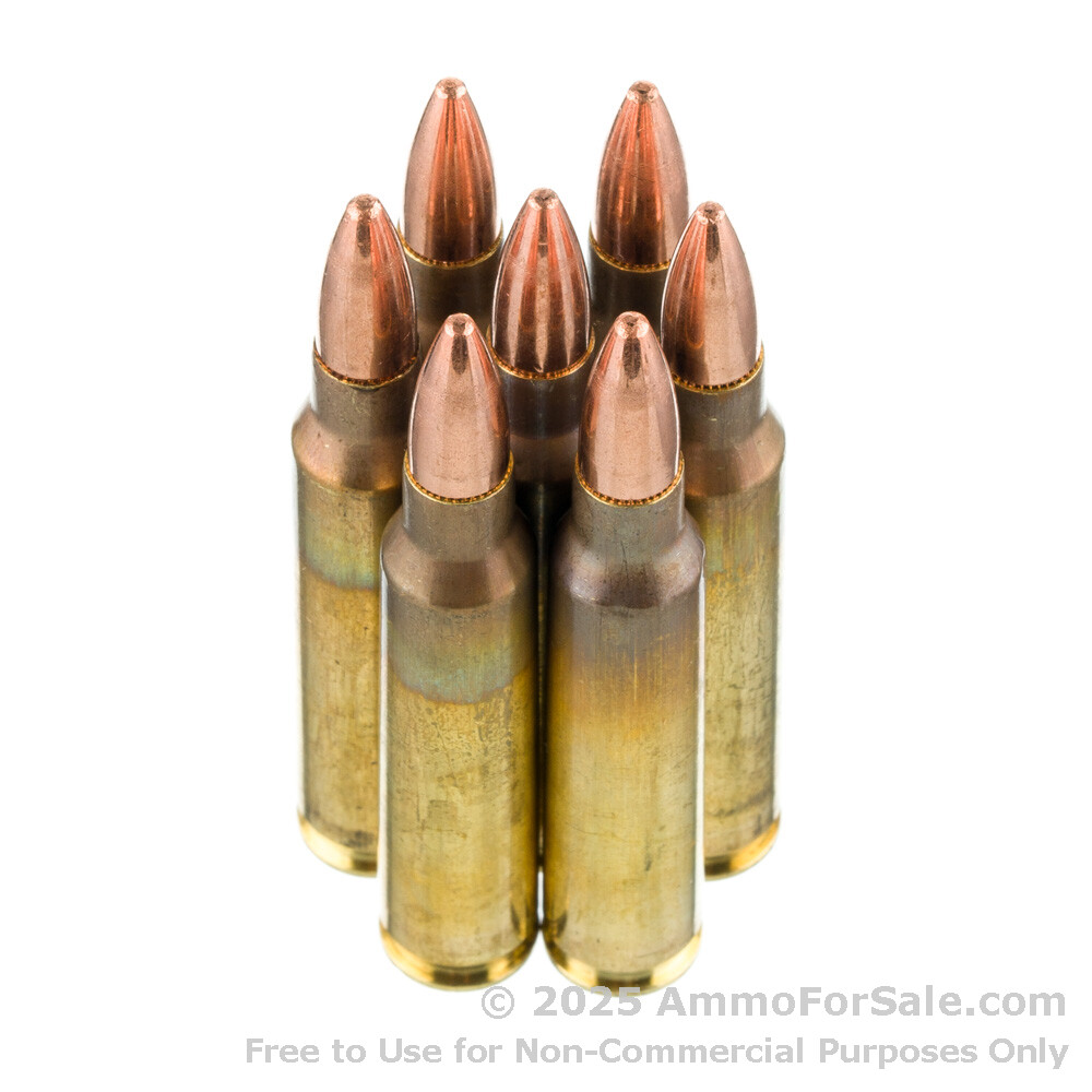 500 Rounds of Discount 55gr FMJ 5.56x45 Ammo For Sale by Winchester