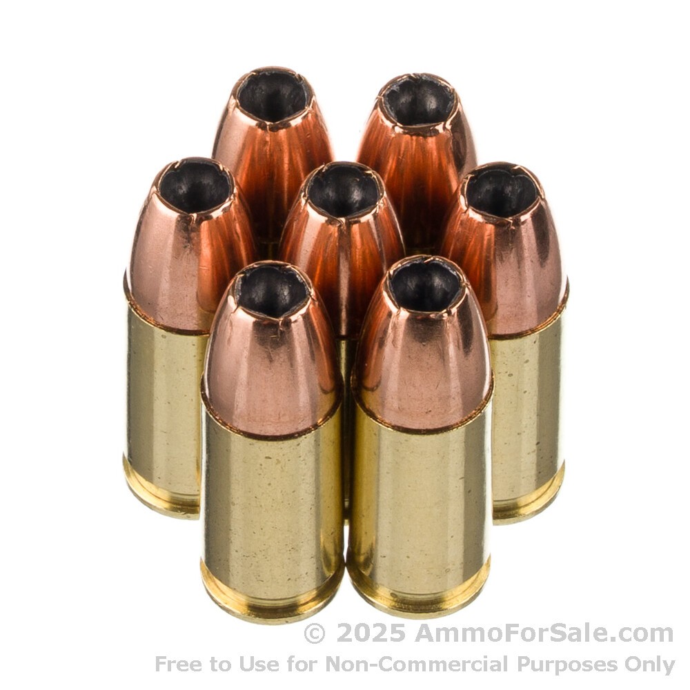 50 Rounds of Discount 147gr JHP 9mm Ammo For Sale by PMC SFX